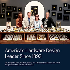 Hickory Hardware 10 Pack of Square Kitchen Cabinet Knobs, Quality Drawer and Dresser Knob, Handle Pulls for Cabinet Doors, Bathroom Drawers, 1-3/16 Inch, Matte Black