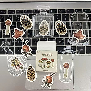 Ansbell 40 Pieces Bookmarks, Book Markers, Transparent Dried Flower Bookmarks, Pressed Flower Bookmark, Flower Bookmark Maker, Bookmarks for Women, Magnetic Bookmarks, Bookmarks for Book Lovers.