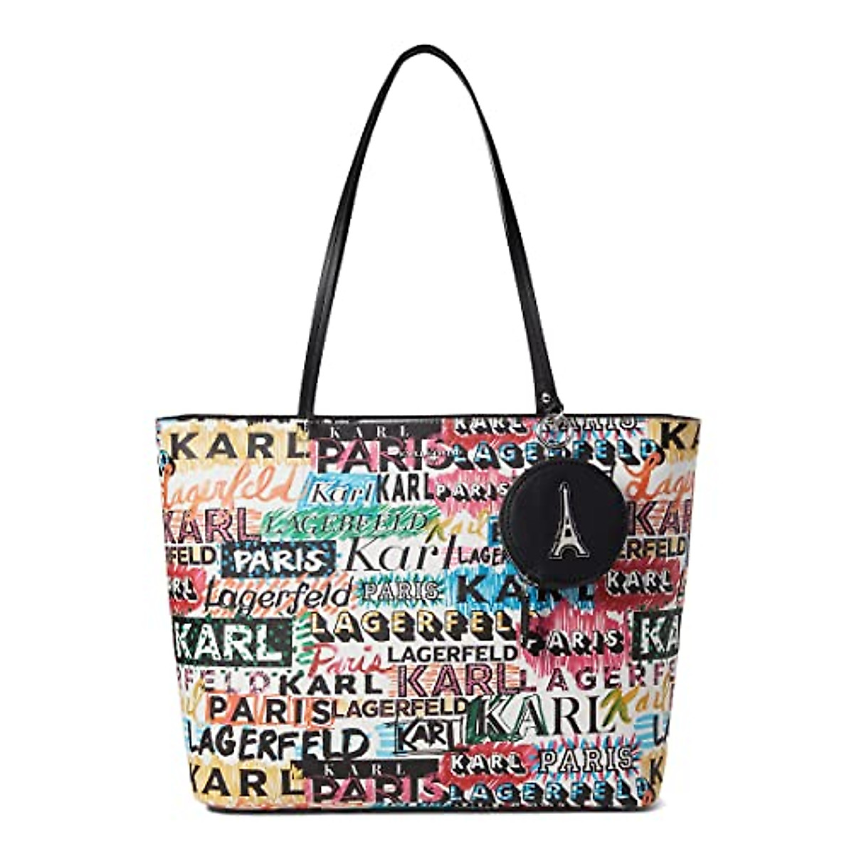 Karl Lagerfeld Paris Adele Tote Logo Explosion One Size