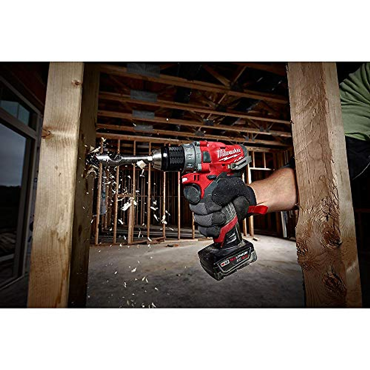 Milwaukee 2504-21 M12 FUEL CP Brushless Lithium-Ion 1/2 in. Cordless Hammer Drill Driver Kit (2 Ah)
