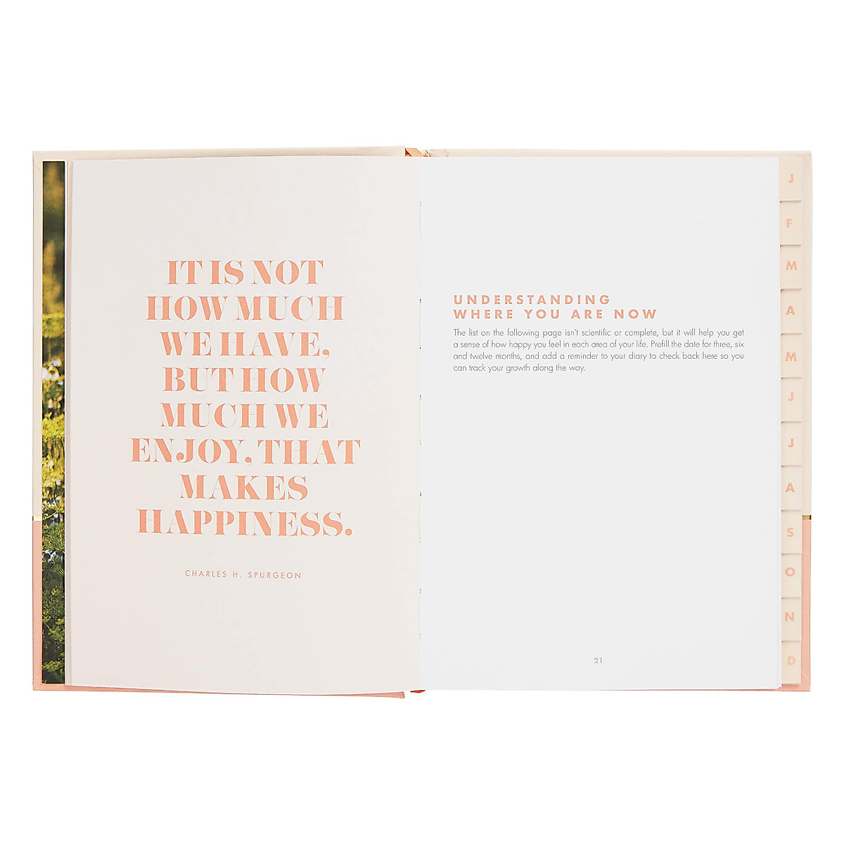 kikki.K HAPPINESS JOURNAL INSPIRATION RANGE BLUSH