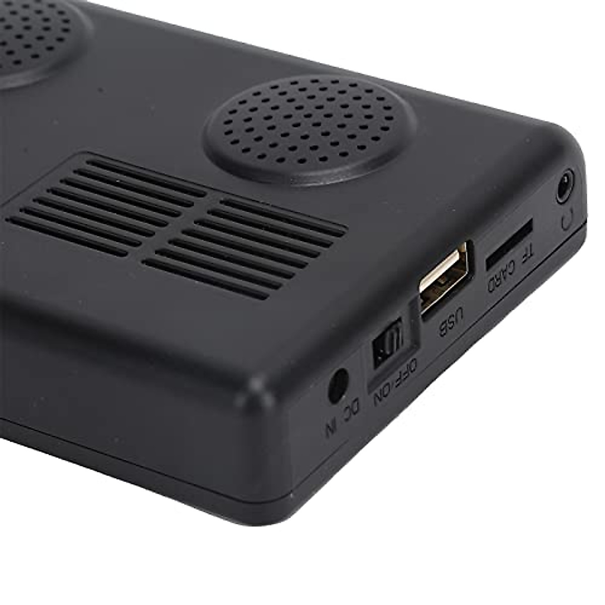 Zunate 5inch Portable Digital TV, 1080p Portable TV for ATSC Digital TV, Car Digital TV Support USB/Memory Card with 1500mAh Rechargeable Battery for Kitchen,Car Travel, Camping