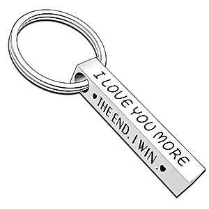 Valentine's Day Gift for Men Women Stocking Stuffer for Men Boyfriend Him Her Couple Keychain I Love You Keychain for Girlfriend Husband Wife Keychain Gifts for Him Her Valentine Day Gifts