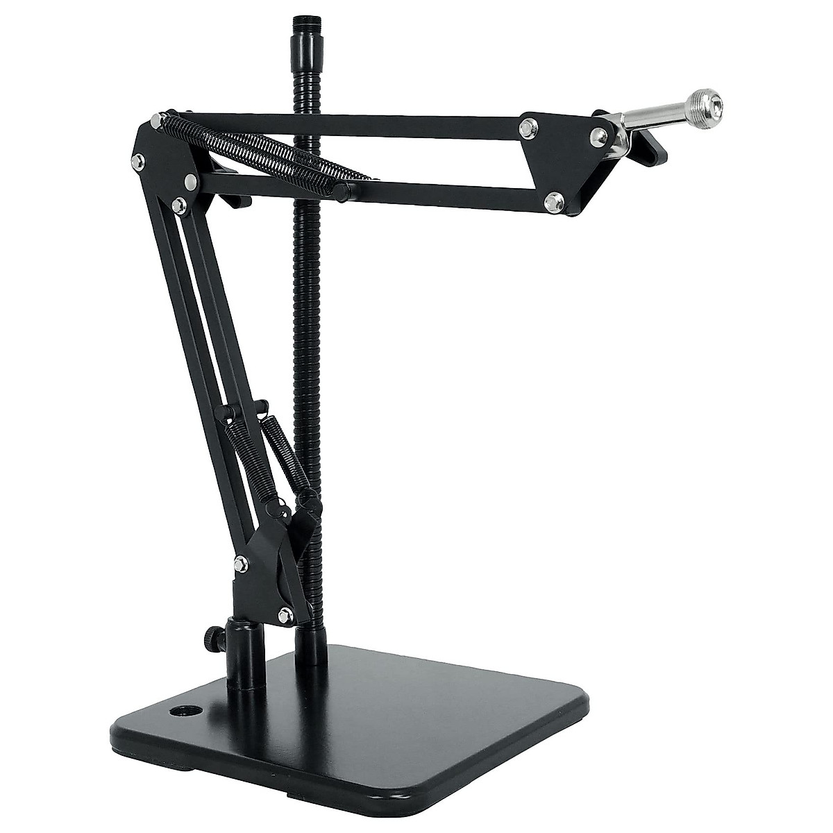 Rockville iSTAND 85 Dual Desktop Boom Arm + Gooseneck Mic/iPhone/iPad Stand