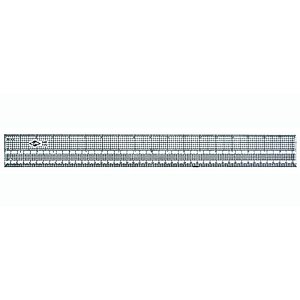 ALVIN Clear Grid Scale G45, Measuring Tool and Pattern Making Scale, Multipurpose for Design, Drafting, Art, and More, Great for Students and Professionals - 18 Inches