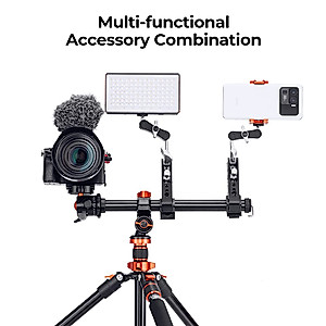 K&F Concept Magnesium Alloy Rotatable Multi-Angle Center Column with Locking System