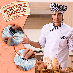 Crumbers for Servers, Table Crumb Sweepers Bread Crumber Cleaner Stainless Steel Table Crumbers for Tablecloth in Restaurants and Homes, Servers, Waiters, Waitresses Tool Accessories(Black, 10)