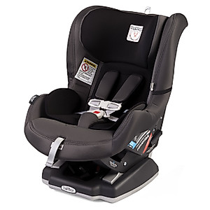 Peg Perego Primo Viaggio Convertible - Reversible Car Seat - Rear Facing for Children 5 to 45 lbs and Forward Facing for Children 22 to 65 lbs - Made in Italy - Atmosphere (Grey)