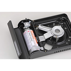 Iwatani Cassette Feu Butane VA-30 Camp Stove, one, Black
