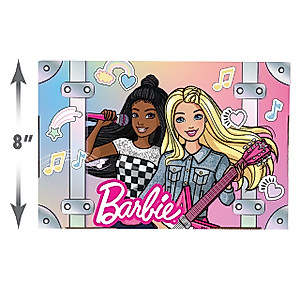 Barbie Dress Up Trunk Set, 21 Fashion Accessories Included, Double Sided Skirt, Size 4-6X, Kids Toys for Ages 3 Up, Amazon Exclusive by Just Play