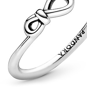Pandora Infinity Knot 925 Sterling Silver Ring, Size: EUR-50, US-5-198898C00-50