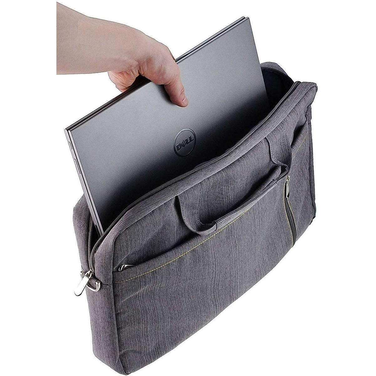 Navitech Grey Sleek Water Resistant Travel Bag - Compatible with ASUS ProArt Studiobook Pro 16 OLED (W5600) 16" NB
