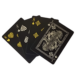 Creatures of The FAE Playing Cards by Gent Supply - Black, Gold & Silver Edition