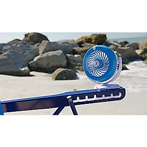 Spark Innovators Go Fan Cool Mist - Portable Rechargeable Misting Fan for Home, Office, and Outdoor Use - As Seen on TV - Pack of 2
