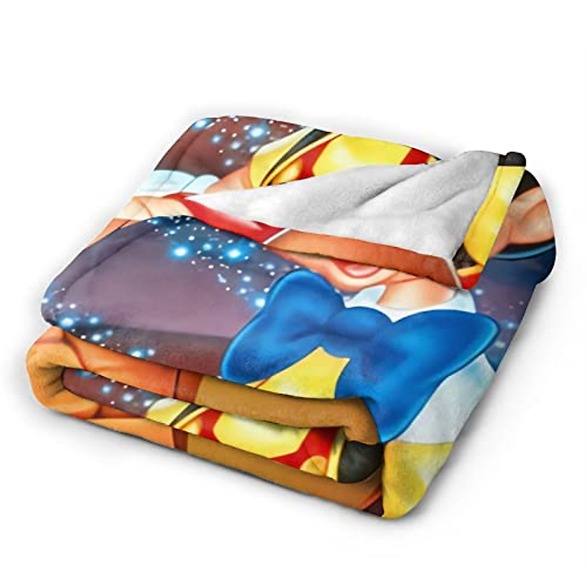 Hipeya Cartoon Blanket Lightweight Cozy Soft Throw Blanket Flannel Blankets for Bed Couch Living Room 60'' x 50''