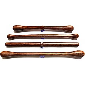 4 DEURA ROSEWOOD Irish Celtic BODHRAN Drum Tippers Beaters