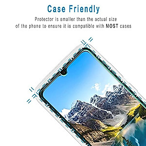 HPTech (2 Pack) Designed For Samsung Galaxy A13 5G Tempered Glass Screen Protector, Easy Installation, Bubble Free, Case Friendly