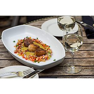 Luigi Bormioli Palace 11 oz White Wine Glasses (Set Of 6), Clear