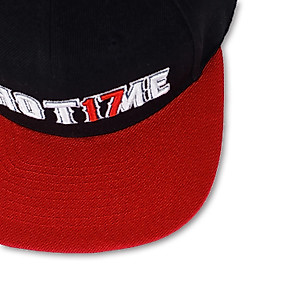 SHOT17ME 17 Ohtani Baseball Cap 3D Embroidered Hip hop Outdoors Snapback Adjustable Hat (Black)