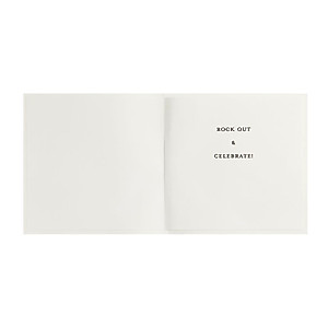 NIQUEA.D Happy Birthday Card, Guitar Quilled (NB-0077)