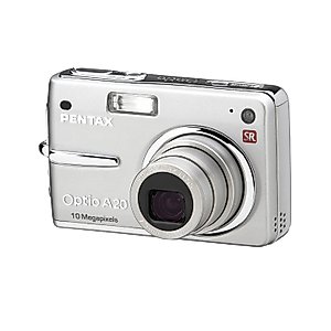 Pentax Optio A20 10MP Digital Camera with 3x Optical Zoom and Shake Reduction