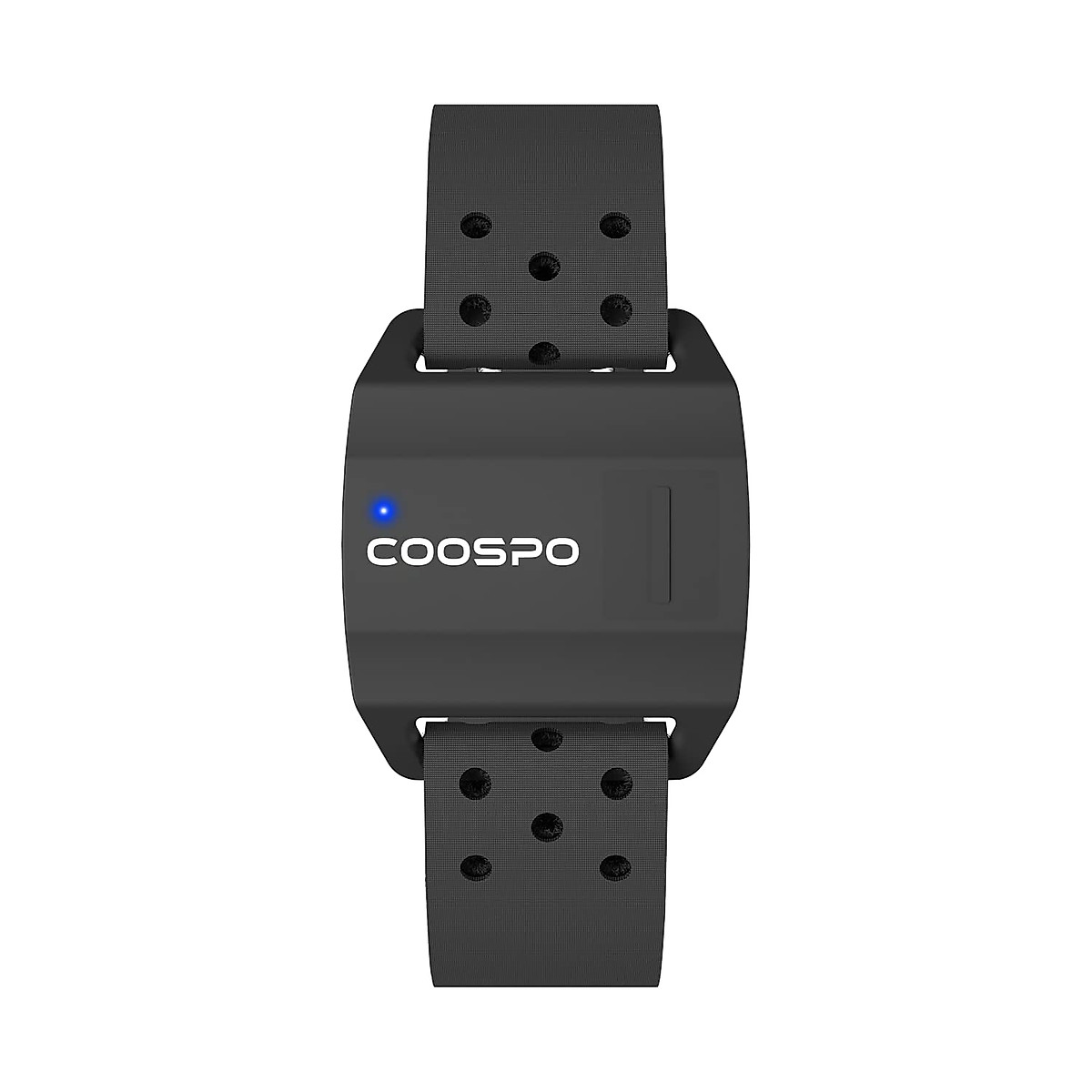 COOSPO Bluetooth Heart Rate Monitor Armband ANT+ Heart Rate Monitor Rechargeable HRM Sensor for Peloton Garmin Polar Wahoo Strava Zwift DDP Yoga (One More Free Armband)