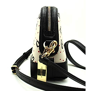 Coach Leather Dome Crossbody Handbag