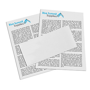 500 No. 10 Self Seal Security Envelopes - 10 Envelopes Self Seal Designed for Secure Mailing - Security Tinted with Printer Friendly Design - Number 10 Size 4 1/8 x 9 ½ Inch - Pack of 500
