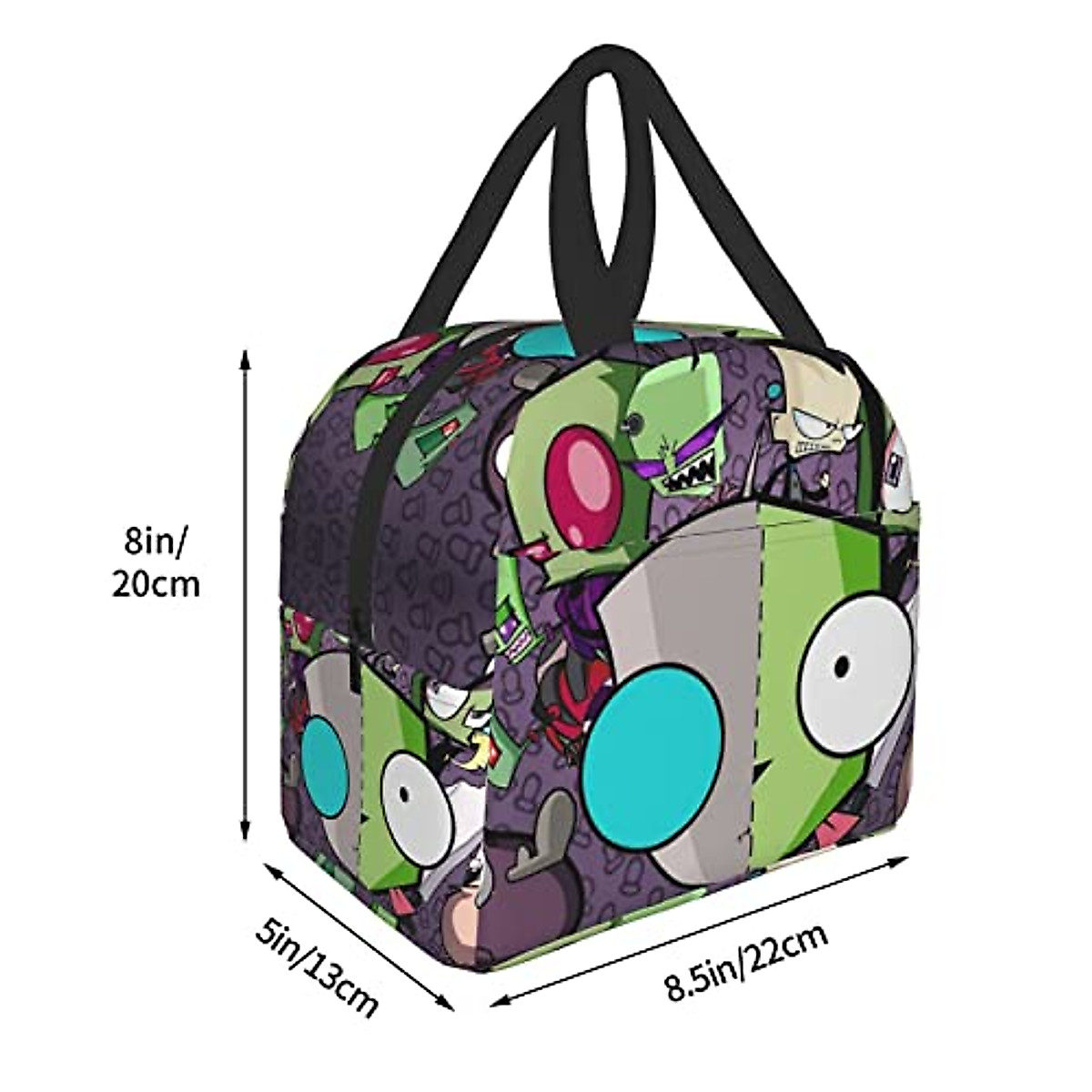 Unisex Travel Lunch Bag for Women Boys Lightweight Lunch Box Fashion Lunch Cooler Bags for Work/School/Picnic/Office/Hiking/Outdoor/Camping/Fishing