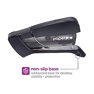 Paper Pro Compact Classic No Effort, One Finger, 80% Easier Staplers - Great for Carpal Tunnel and Arthritis, Assorted (3054)