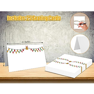 Christmas Party Seating Cards,Name Place Cards for Table Setting,Food Labels for Party Buffet,Place Cards for Weddings,Reserved Seating Signs,Tent Cards,Party Supplies,Set of 25 Seat Cards-Z5