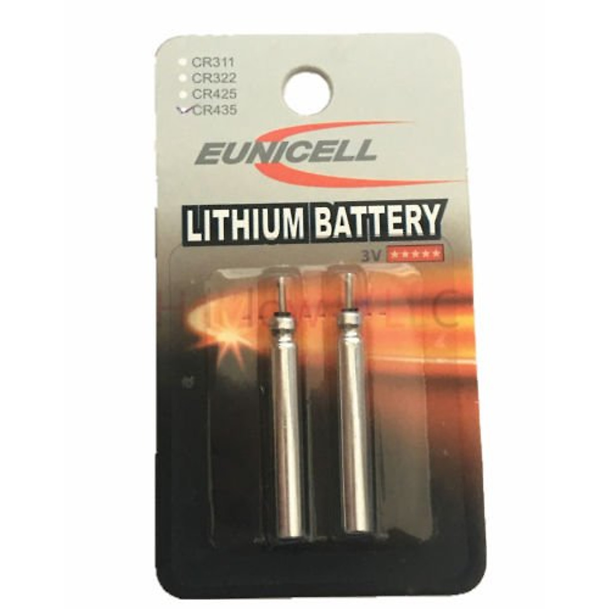 Hillflower 5 Piece CR435 435 LM435 BR435 Long Duration Card 3V Lithium Prime Battery for Remote Alarm PC