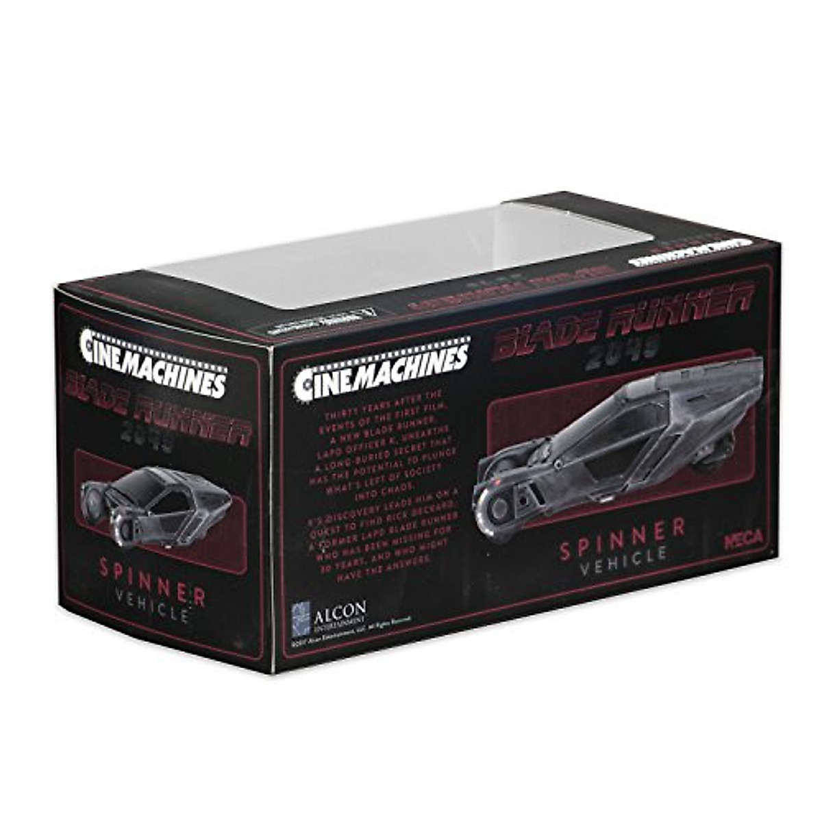 NECA - Cinemachines – Collectible Die-Cast Replica – 6” Blade Runner 2049 Spinner