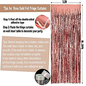 21st Birthday Decorations for Her | Rose Gold Happy 21st Birthday Party Decorations for Her | 21 Number Balloons Perfect for 21st Birthday Party Supplies