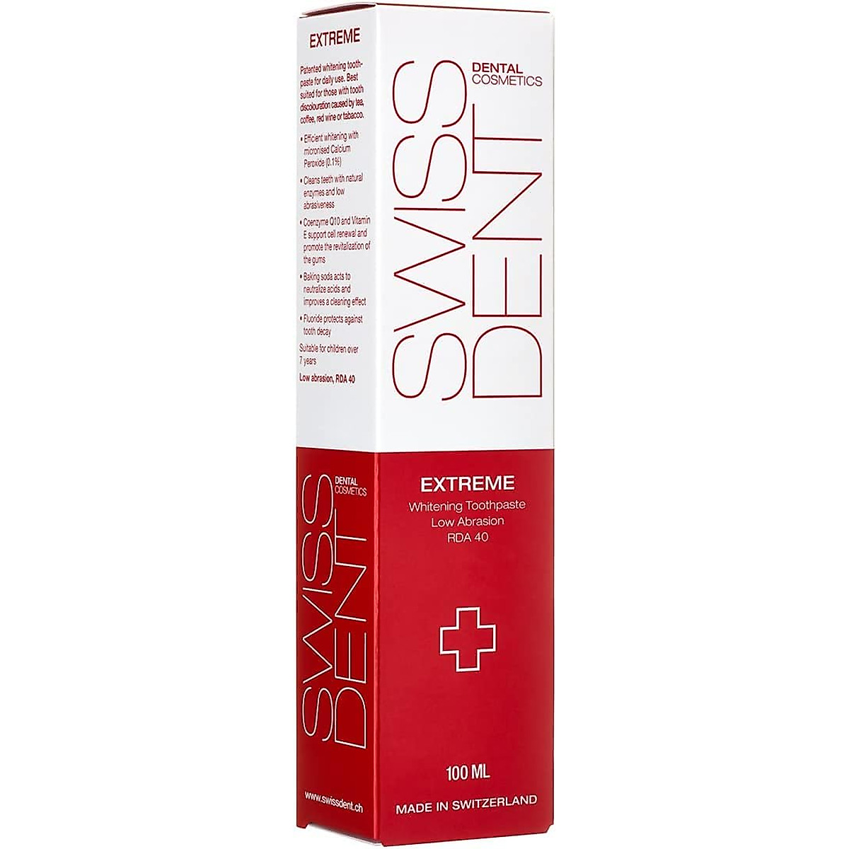 Swissdent Dental Cosmetics Extreme Whitening Toothpaste 100ml