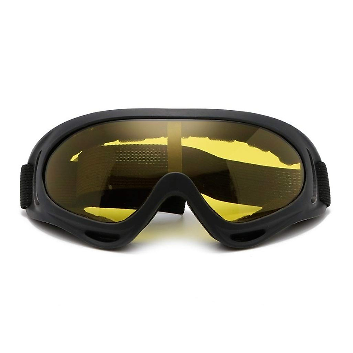 Chezi X400 Anti-Fog Ski Goggles Snowboard Goggles (Yellow)