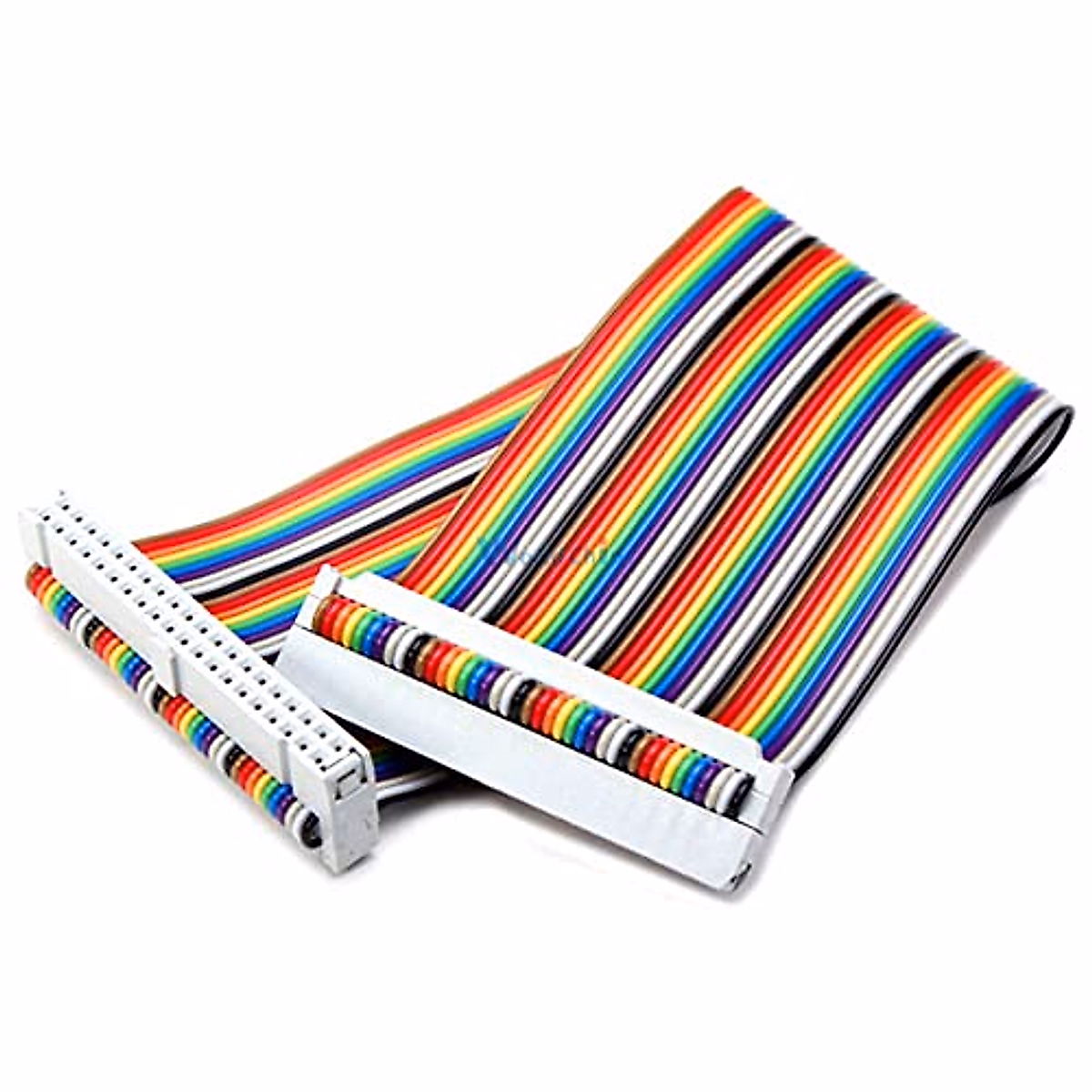20cm 40 PIN Way GPIO Rainbow Ribbon Cable for Raspberry Pi Model B/Model B+