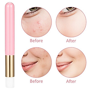 5 Pieces Lash Shampoo Brushes Facial Cleansing Brushes Nose Pore Deep Cleaning Brush Peel off Blackhead Removing Brush Tool Cosmetic Lash Cleanser Brush Eyelash Extensions Nose Blackhead Brush (Pink)