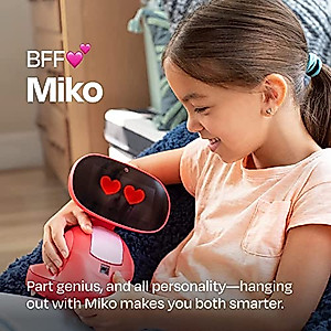 Miko 3: AI-Powered Smart Robot for Kids | STEM Learning & Educational Robot | Interactive Robot with Coding apps + Unlimited Games + programmable | Birthday Gift for Girls & Boys Aged 5-12