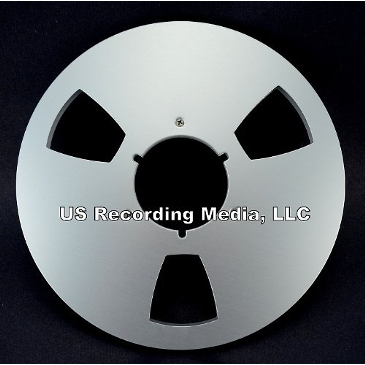 Open Reel Audio Aluminum Alloy Takeup Reel with Natural Stainless Steel Screws for 1/4 Inch Recording Tape by TME- US Recording