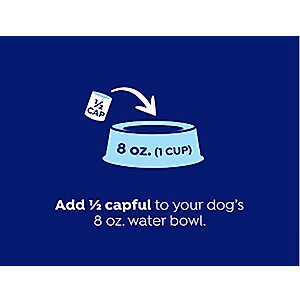 Naturel Promise Fresh Dental Water Additive - Dental Health Solution for Dogs - Easy to Use - Helps Clean Teeth - Freshens Breath Up to 12 Hours - No Brushing Required - 18 Fl Oz, 3 Pack