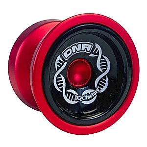 DNA YoYo (Red with Black Cap)