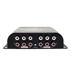 Audiopipe - SPLIT-3003RCA - Audio Signal Splitter