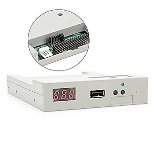 USB Floppy Drive Emulator 3.5 Inch External Portable 1.44MB Security Data USB Floppy Disk Drive 32 Bit CPU Designs