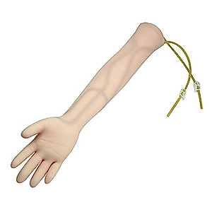 IV Practice Arm - Anatomy Lab IV Training Kit,Phlebotomy and Venipuncture Practice Arm,Model for Training and Perfecting IV/Phlebotomy/Venipuncture Procedures and Techniques