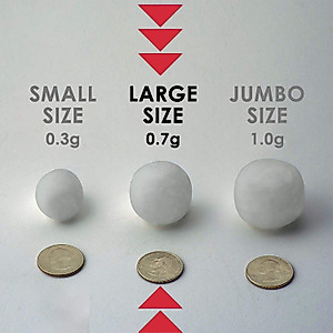 DecorRack 100 Cotton Balls, 100% Pure Cotton for Nail Polish and Make-Up Removal, Applying Oil Lotion or Powder, Perfect for Multi-Purpose Use, Soft and Absorbent (100 Count)