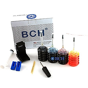 BCH Ink Refill Kit for PG-260 CL-261 TS5320 / PG-240 CL-241 Inkjet Printer Cartridges - First-Timer Kit with Tools - EZ30-T