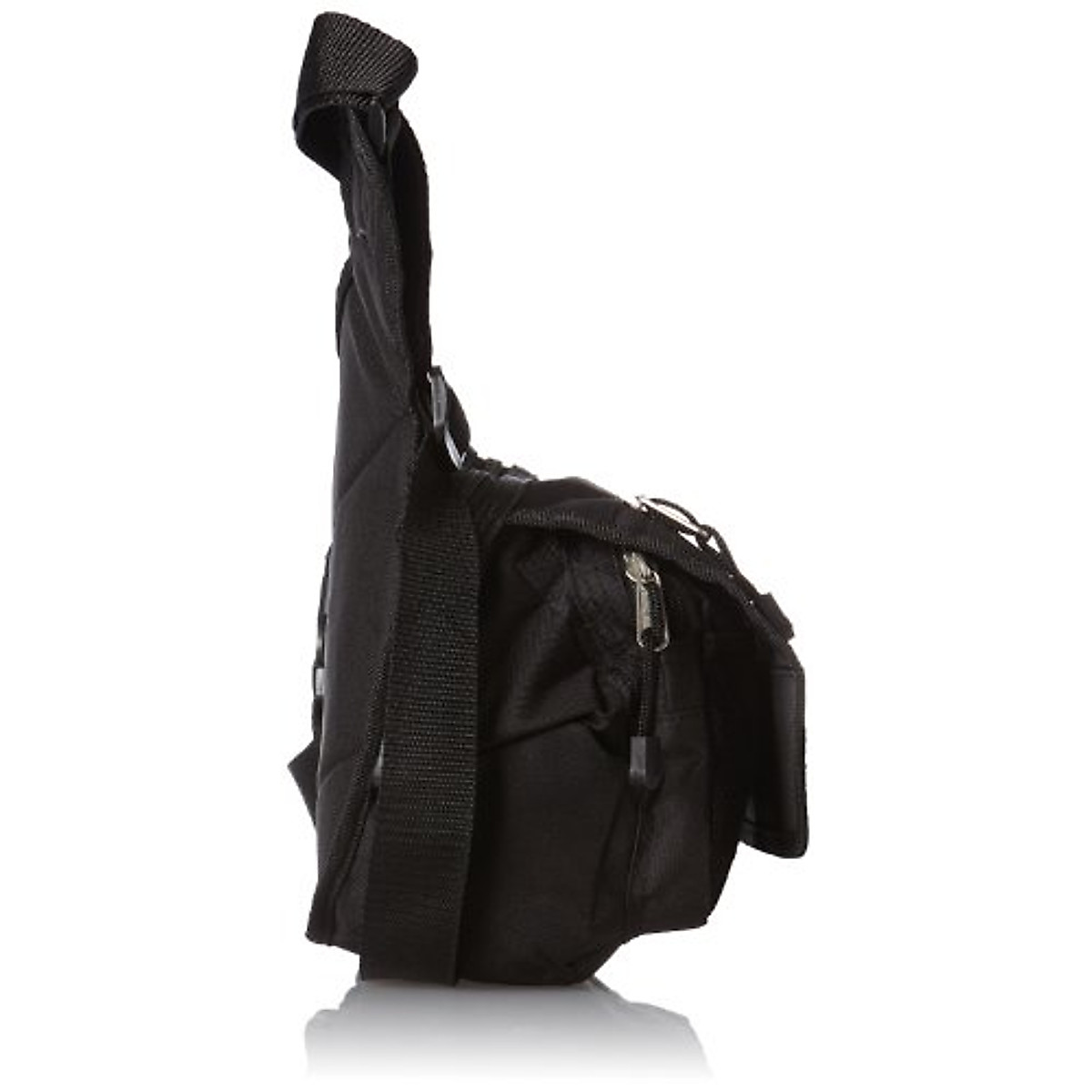 Everest Messenger Bag - Medium, Black, One Size