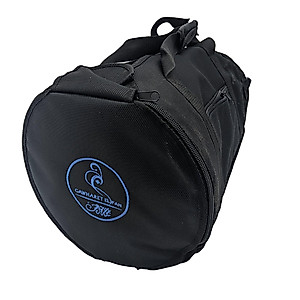 The Gawharet El Fan 18.5" Darbuka Doumbek Drum Sombaty Size With Real Blue Mother of Pearl (Sea Star)