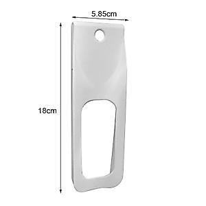 Zephylix Water Dispenser Lever for Refrigerator, Fridge Water Dispenser for Refrigerator Interior Fridge Water Button Pusher Adapter 7.09 * 2.3 * 1.04" White